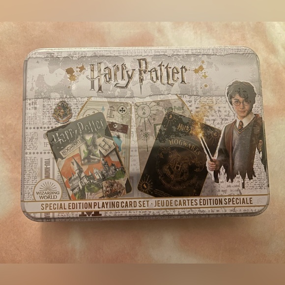 Warner Bros. | Games | Special Edition Harry Potter Playing Card Set ...